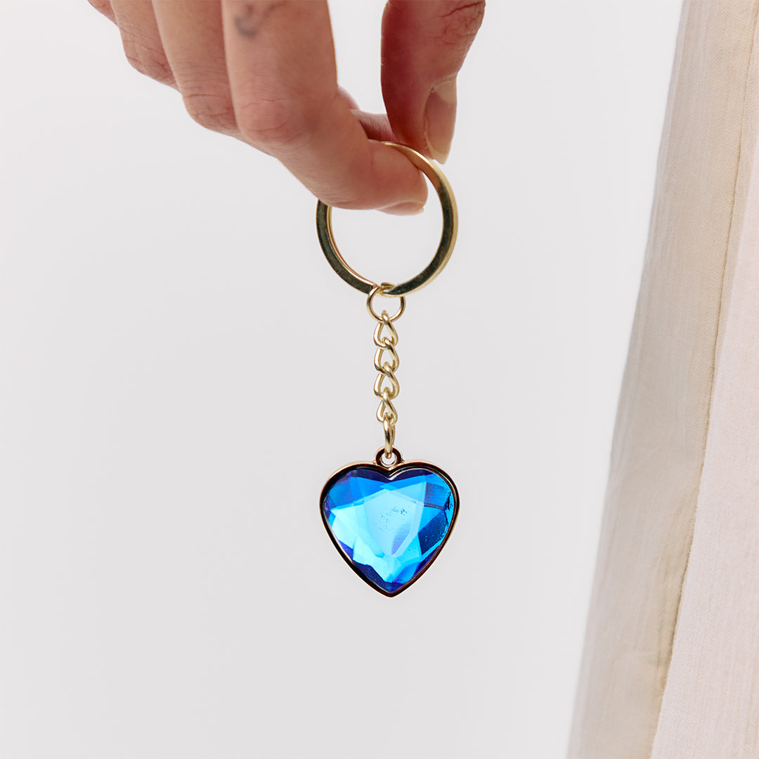 Blue Diamond Keyring - Celine Dion Boutique
